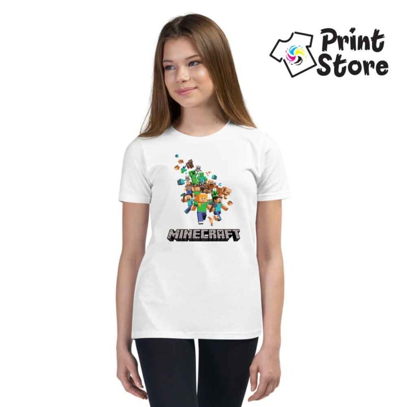Dečije majice Minecraft I Majice za decu Minecraft likovi I Print Store
